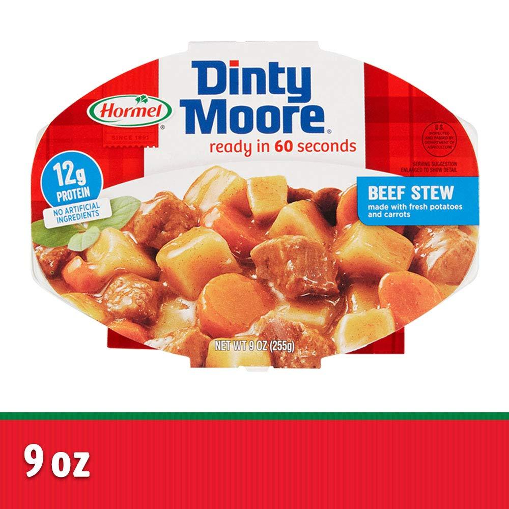 Dinty Moore Beef Stew 9oz Packages - Pack of 6 | Hearty & Flavorful ...