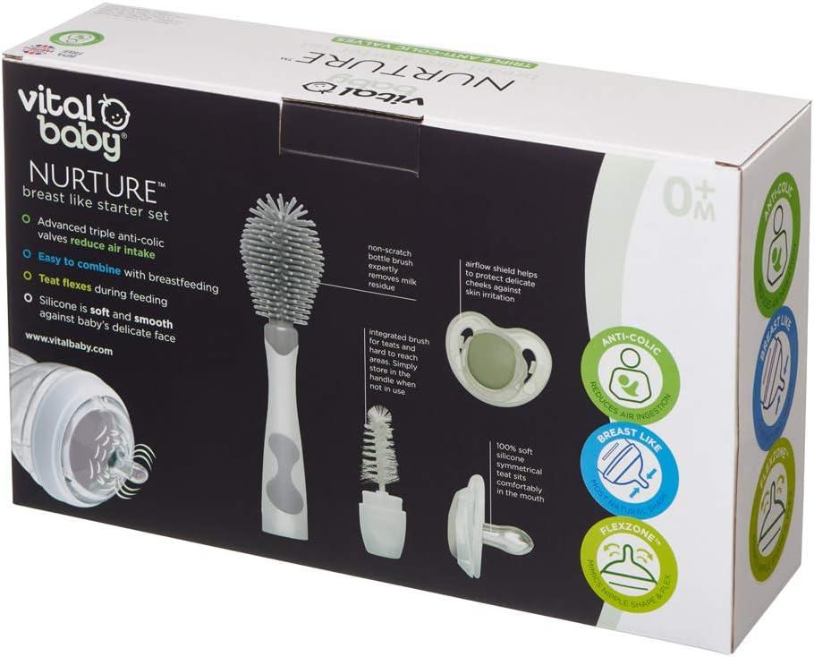 Vital Baby Nurture Breast-Like Starter Set - Anti-Colic Bottles ...