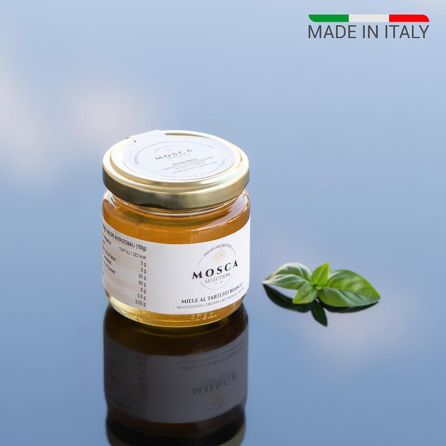 Mosca Selection Italian truffle variety - truffle honey with real white ...