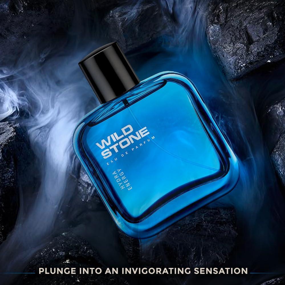 Wild Stone's Hydra Energy Premium Eau De Parfum for Men 100ml|Long ...