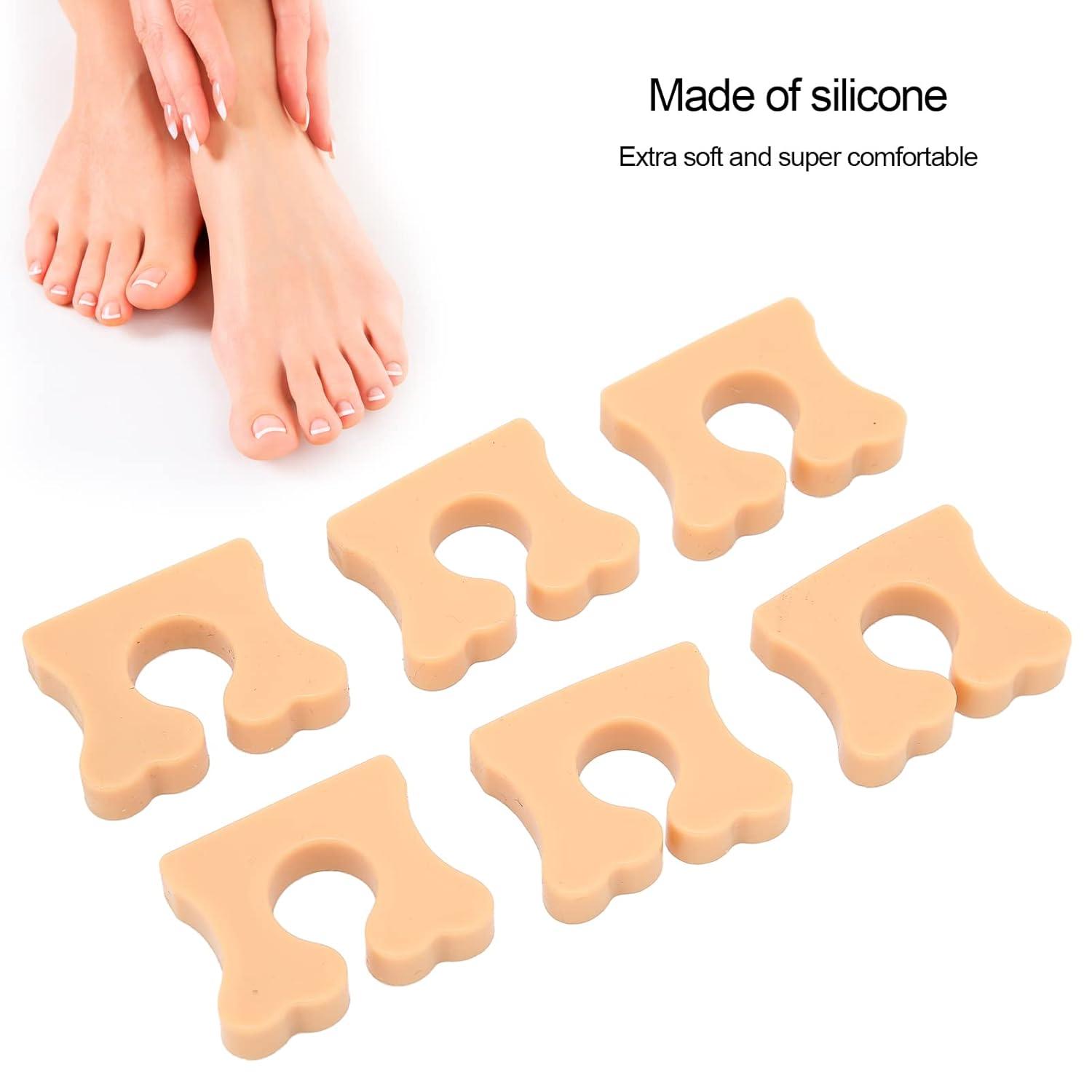 Silicone Toe Separators - Individual Toe Separators for Friction ...