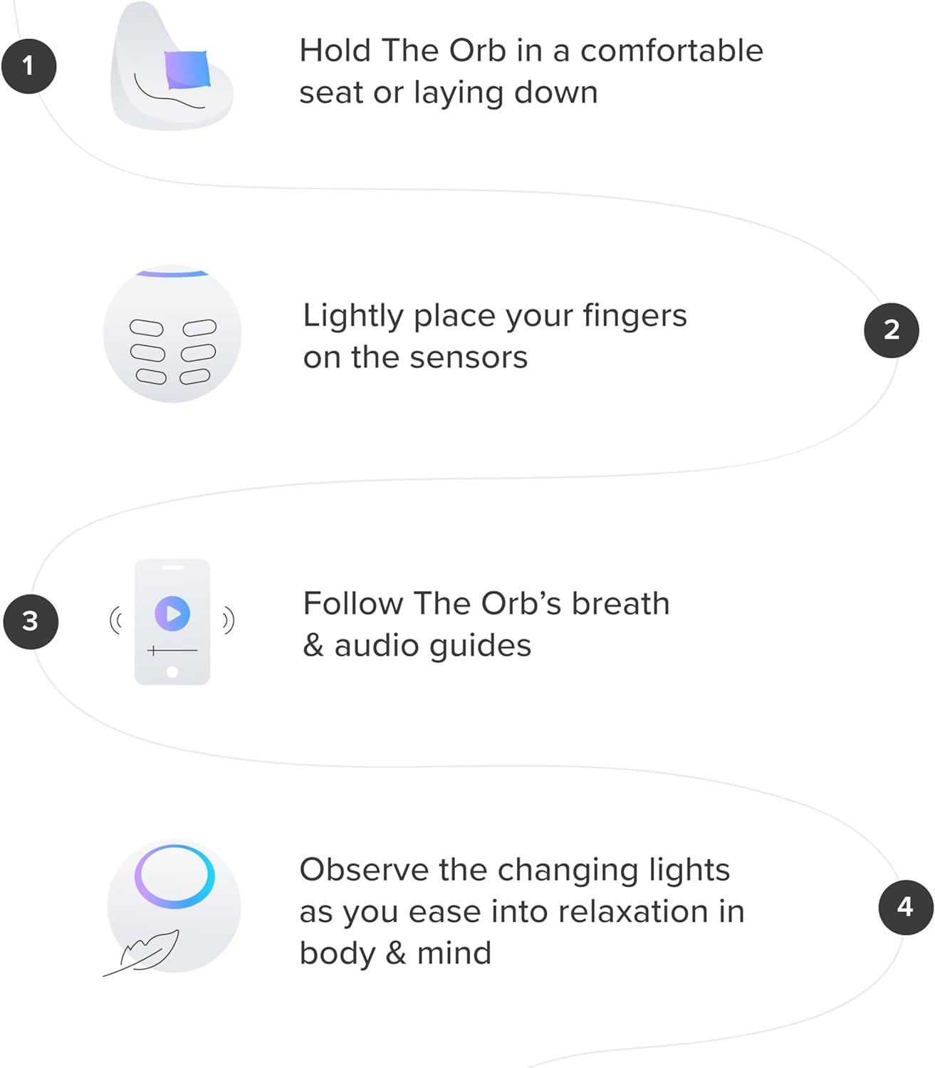 Reflect Orb: Biofeedback for Relaxation | Calming Stress & Anxiety ...