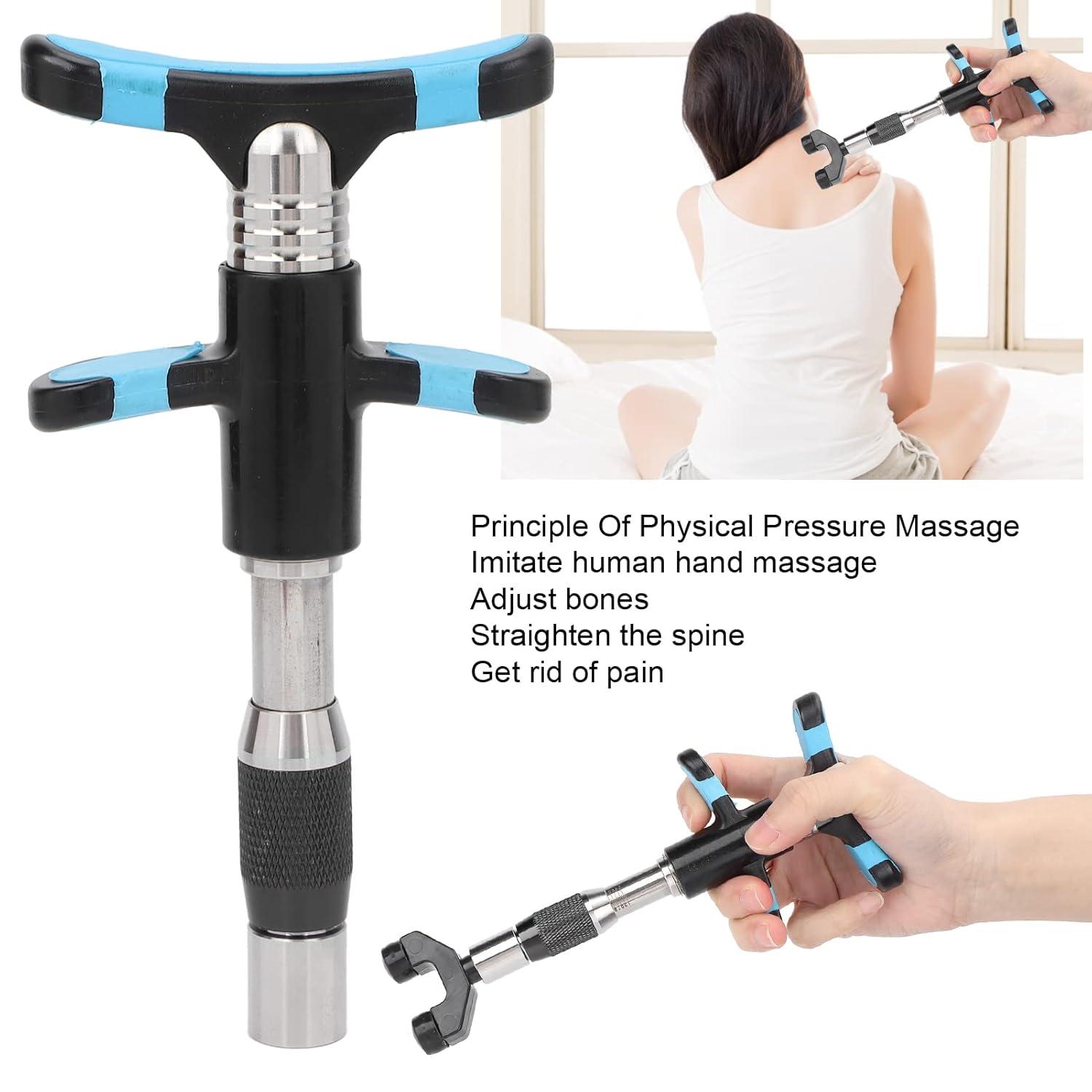 Portable Chiropractic Adaptation Tool - 10-Speed Massager for Vertebrae ...