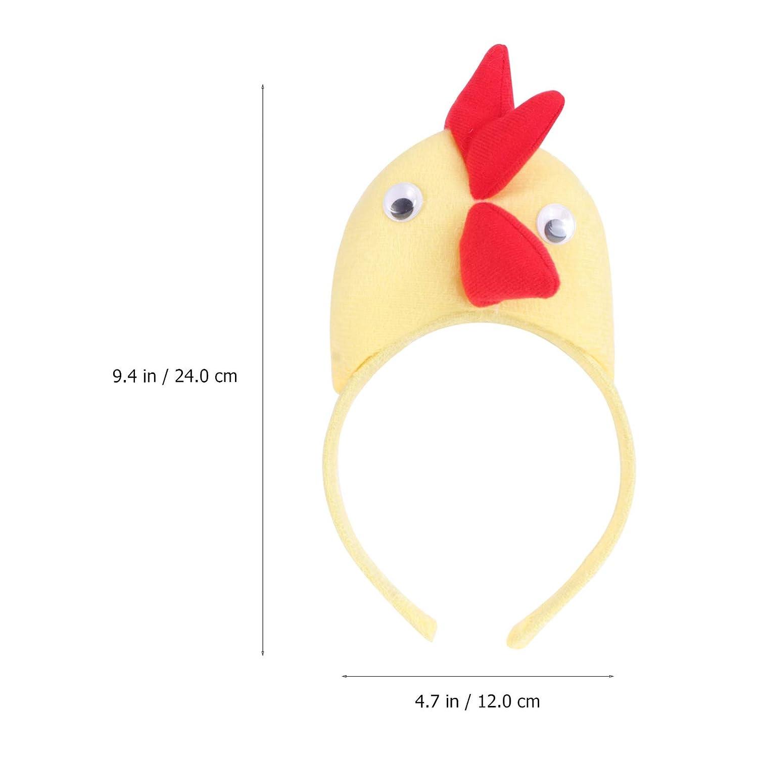 ABOOFAN Yellow Chick Rooster Headband for Kids & Adults - Easter Animal ...