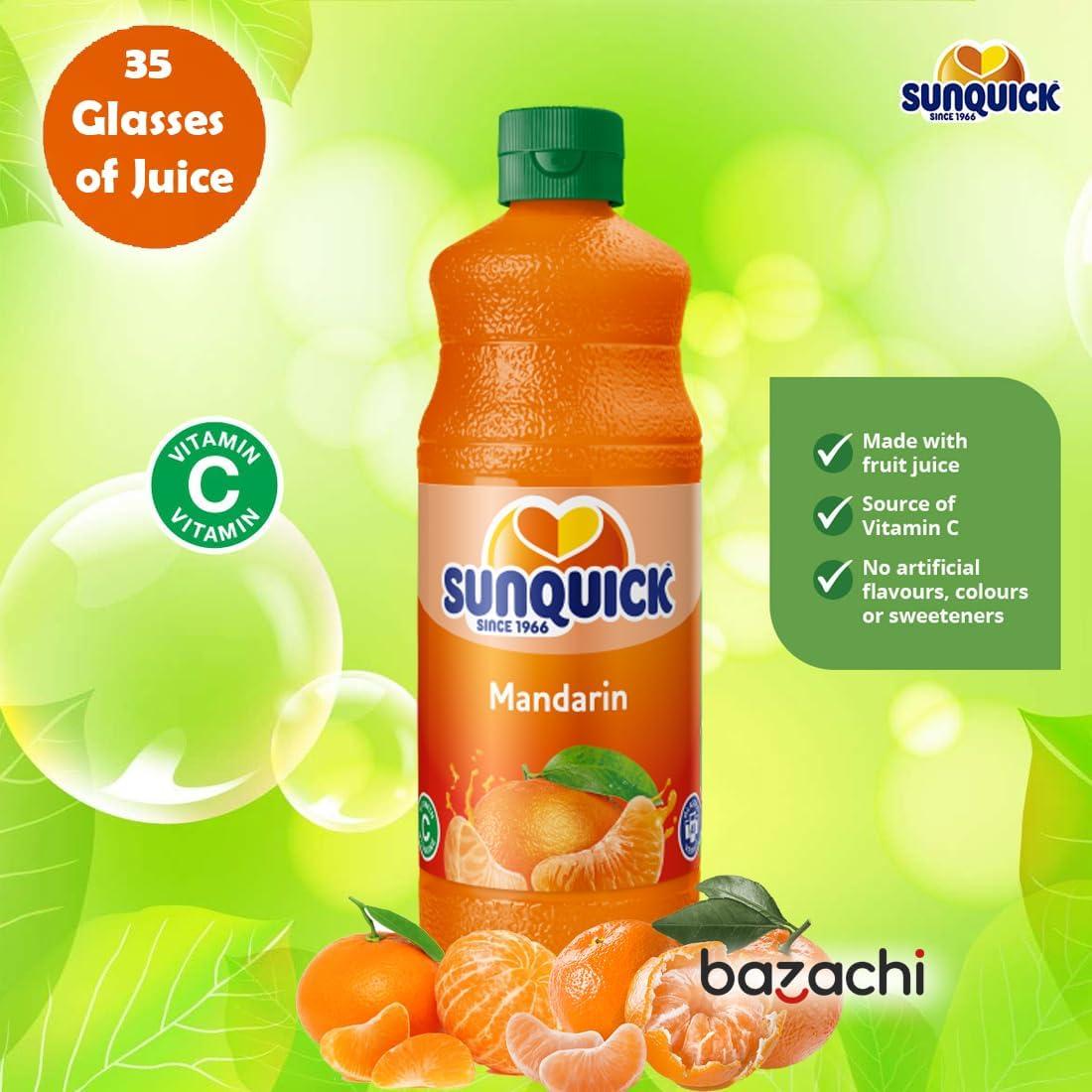Sunquick Real Fruit Concentrate Juicer - Fruity Refreshment (Mandarin 2 ...