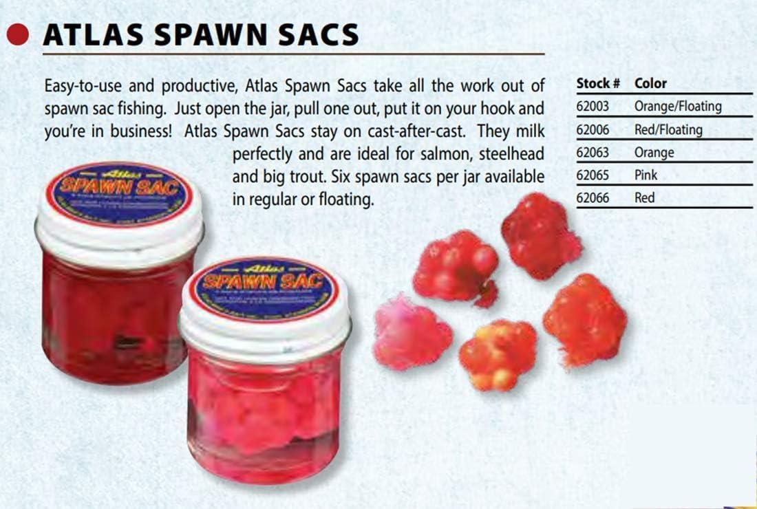 Atlas Fishing Bait Spawn Sacs - Regular Red | Premium Quality Fishing ...