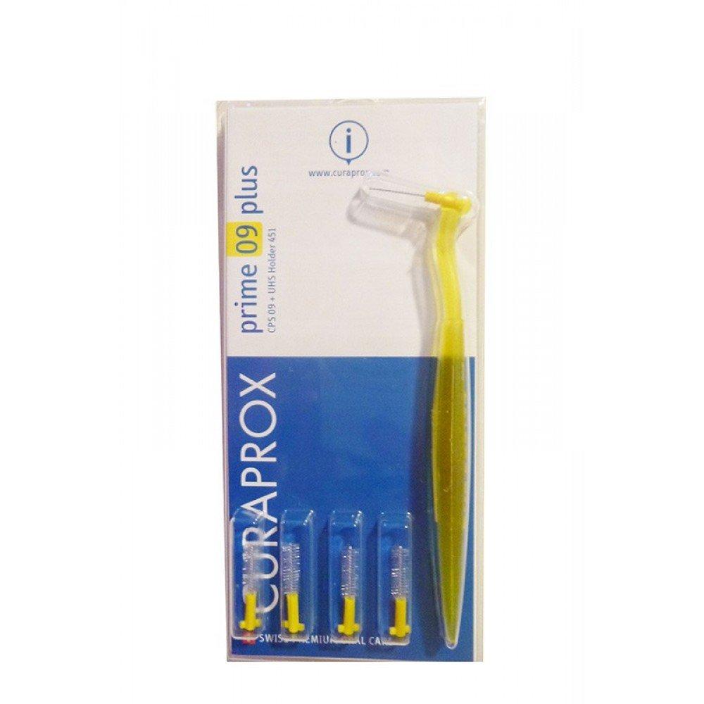 Buy Curaprox Interdental Brushes CPS 09 Prime Plus - Yellow 0.9mm ...
