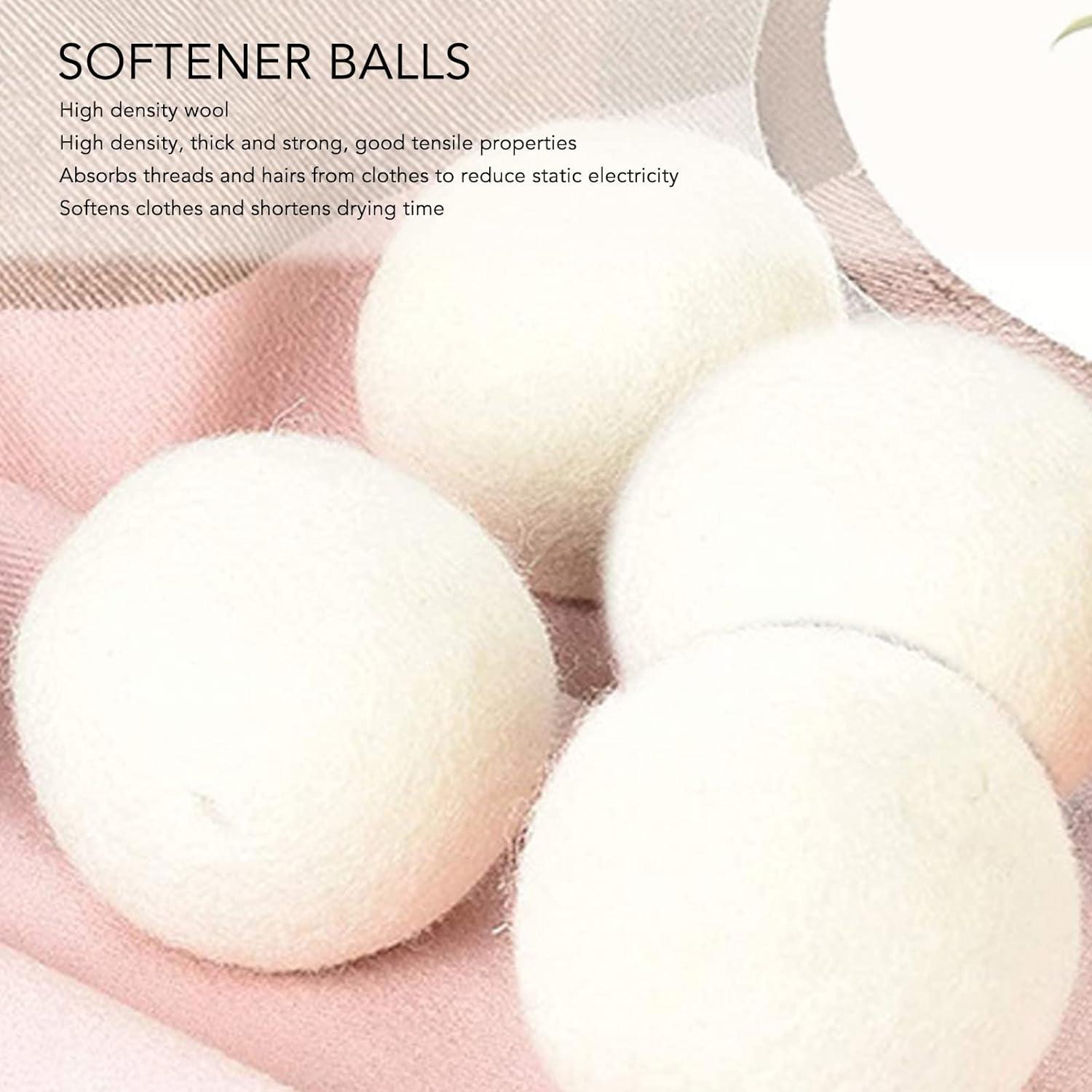 Dry Ball Removes Odours Pack of 6 High Density Reduces Static ...