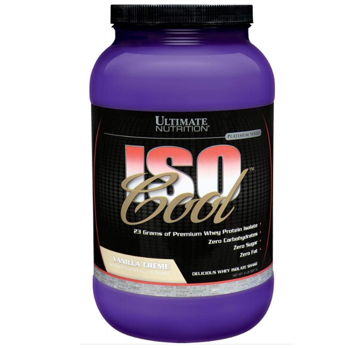 Ultimate Nutrition ISO Cool Whey Isolate Protein Powder - Keto-Friendly ...