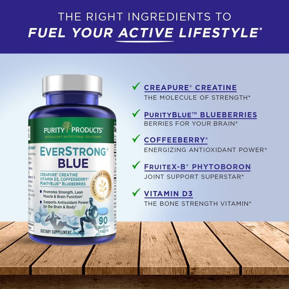 EverStrong Blue by Purity Products - Muscle Matrix Blend with Creapure ...