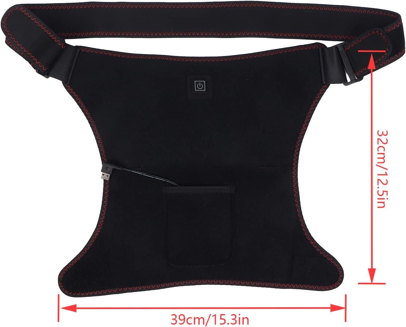Adjustable Heating Hip Brace for Lower Back and Hip Support - USB ...