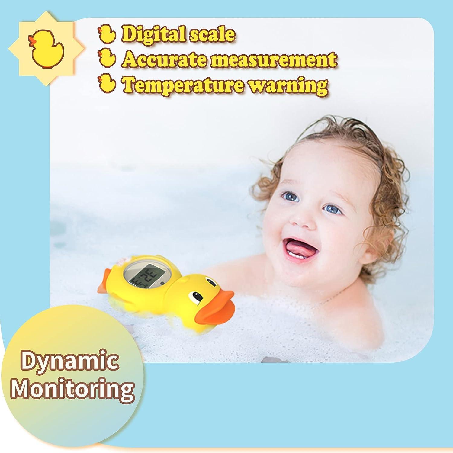 2023 Upgraded Floating Duck Baby Bath Thermometer - Safe and Fun Water ...