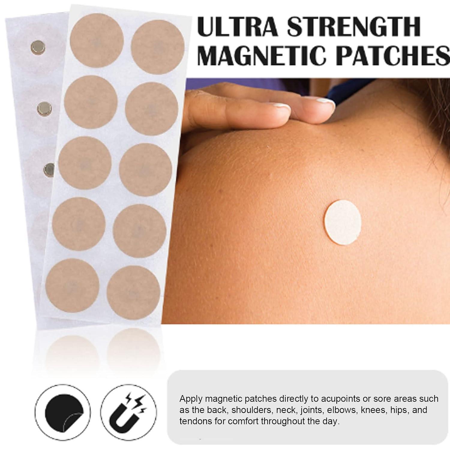 50 Acupressure Patches for Pain Relief | Magnetic Stickers for Shoulder ...