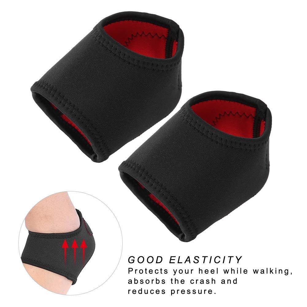 Heel Guard Set - 2-Piece Heel Sleeve Protectors for Plantar Fasciitis ...