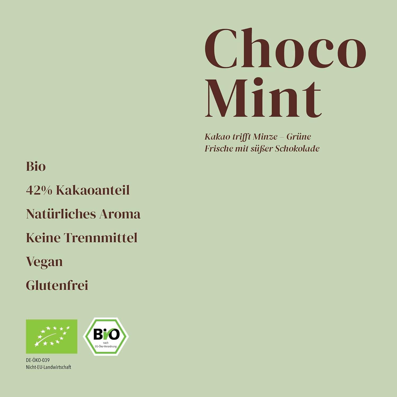 MARC & KAY Organic Drinking Chocolate - Choco Mint | Premium ...