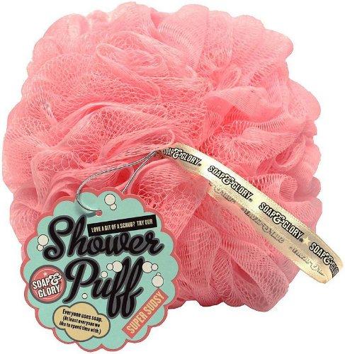 Soap & Glory Pink Shower Puff - Luxurious Body Puff by Soap And Glory ...