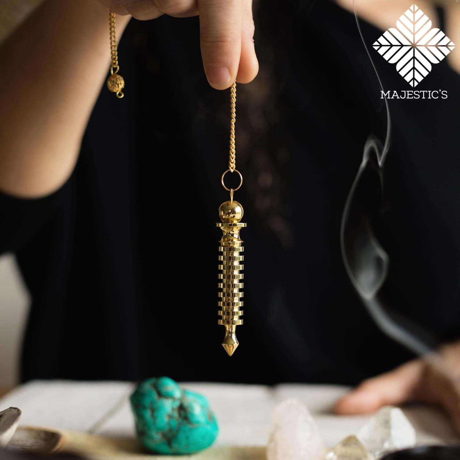 Karnak Egyptian Divination Clock & Radiesthesia Pendulum Set | Isis ...