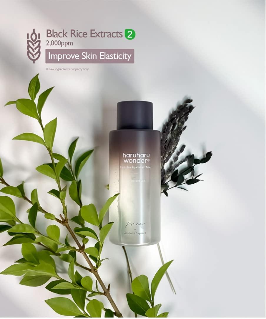 Haruharu Wonder Black Rice Hyaluronic Toner 5.1 fl.oz | Sensitive Skin ...