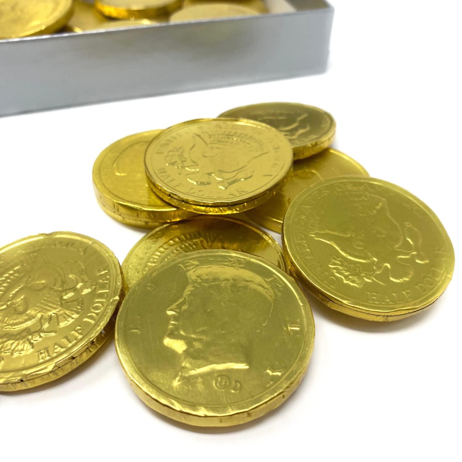By The Cup Chocolate Gold Coins - 5 lb Bulk Bag | Premium Quality ...