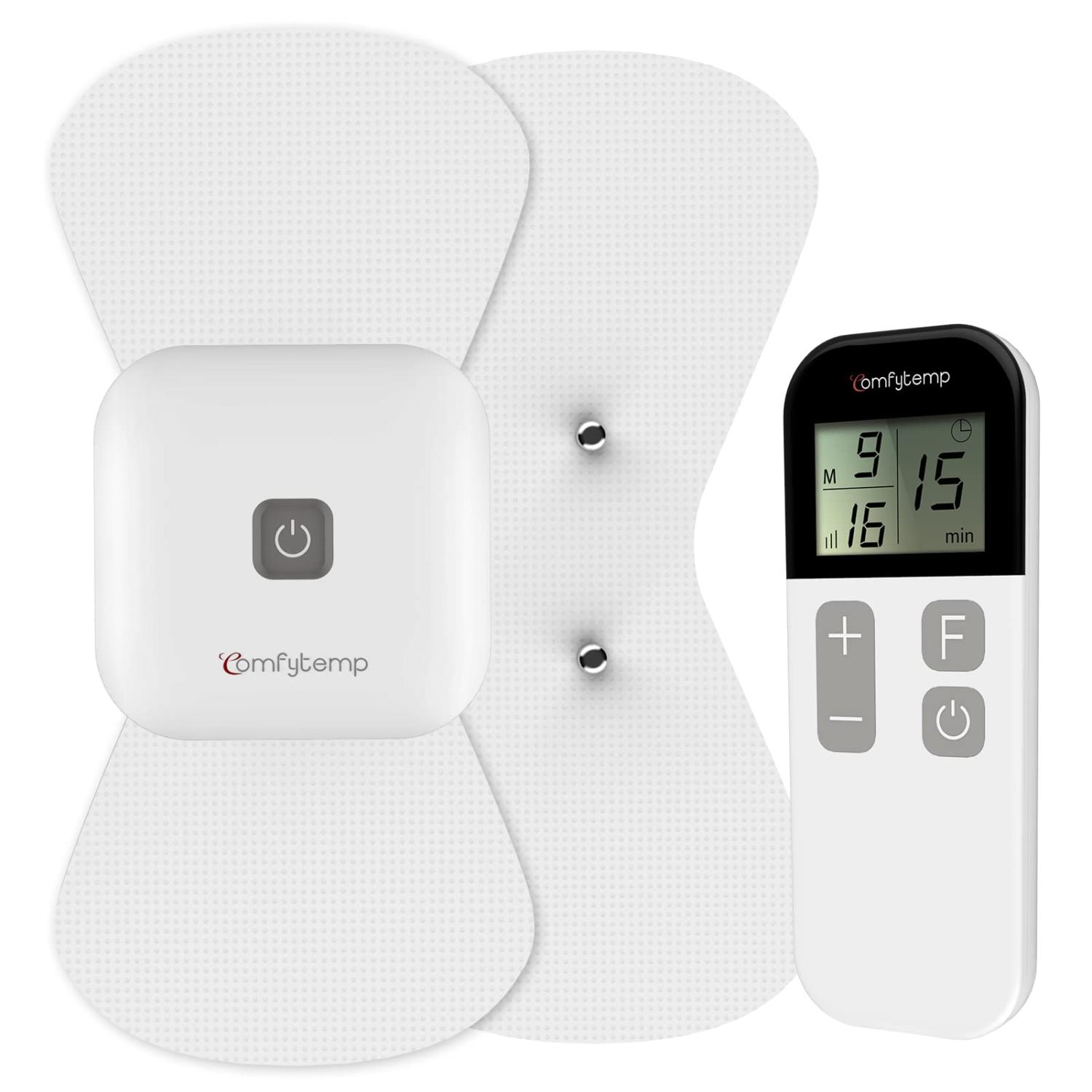 Comfytemp Wireless TENS Unit Muscle Stimulator - Rechargeable Pain ...