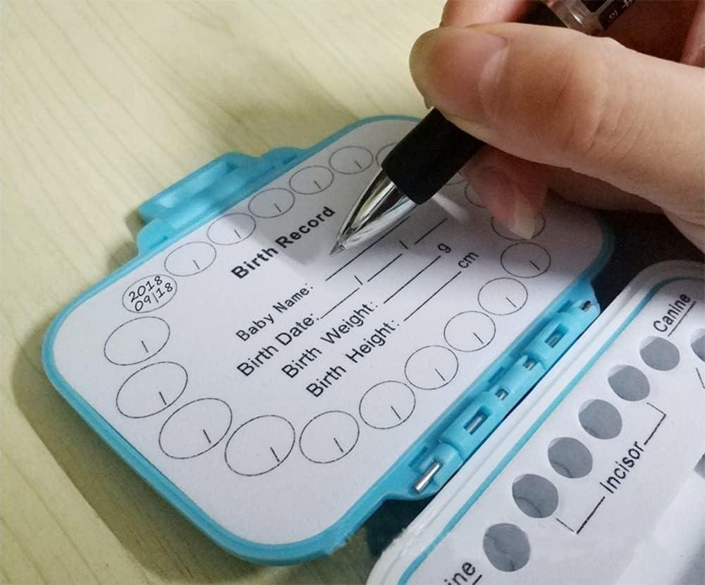 JZJZ Milk Teeth Storage Box - 12 Constellation Series (Pink Ari ...