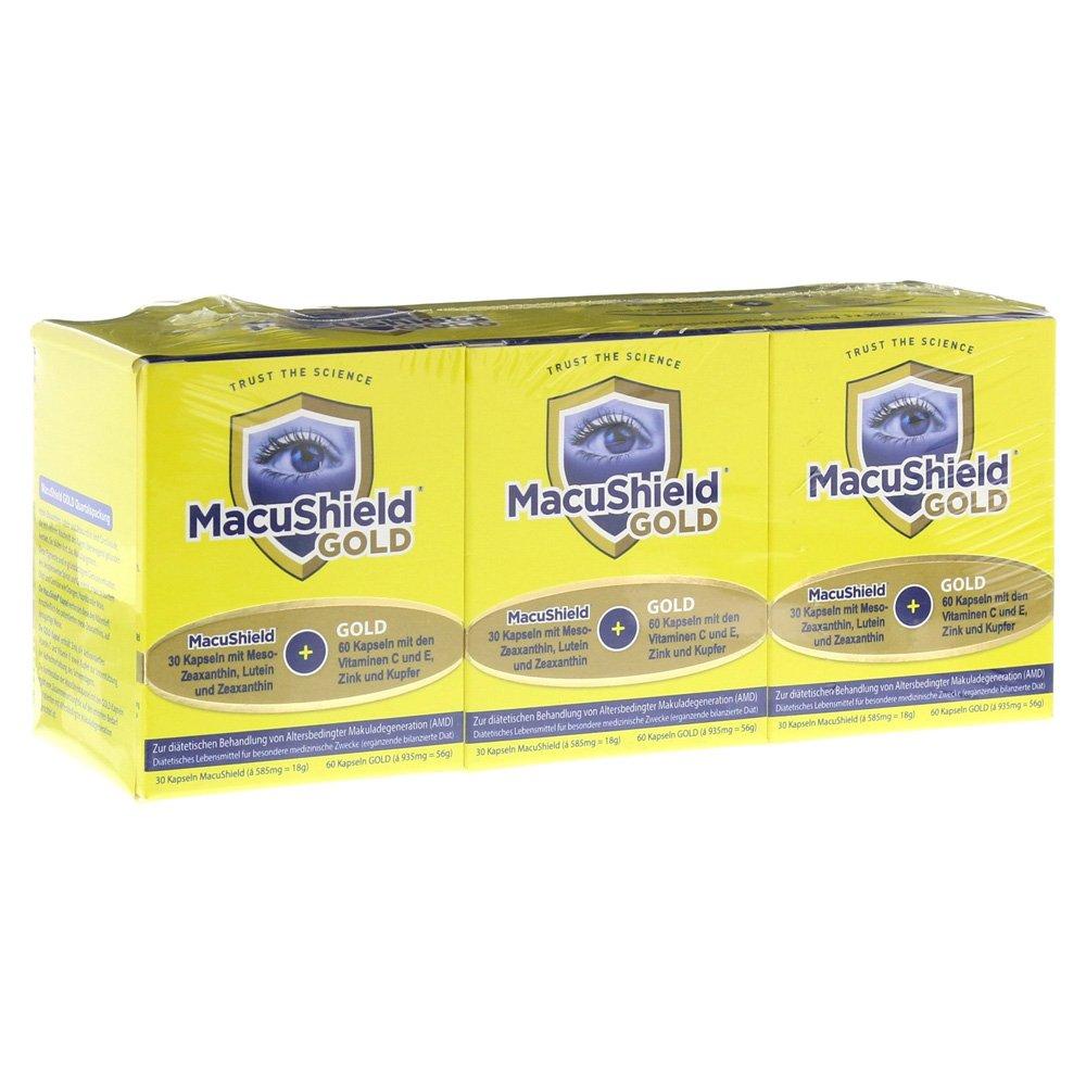 Macushield Gold 90+180 Capsules 270 Capsules | Buy Now in International ...