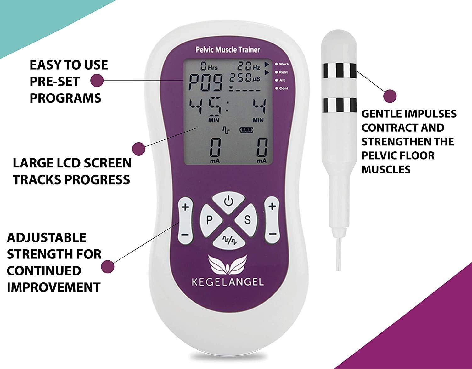 Electronic Pelvic Floor Exerciser. Automatic Pelvic Toner for Women ...