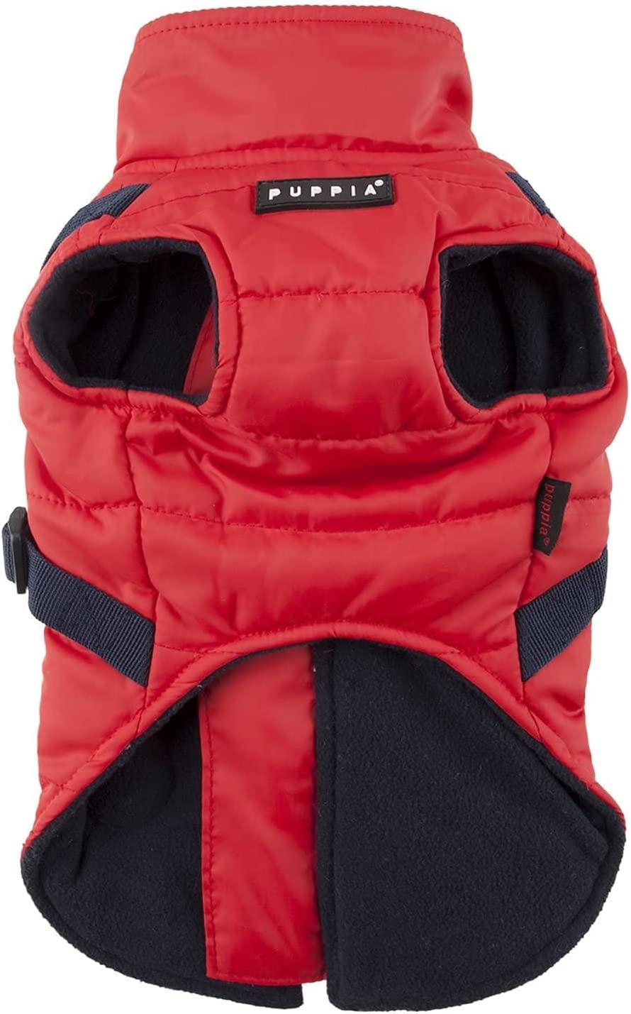 Puppia Mountaineer Winter Dog Coat with Integrated Harness | Waterproof ...