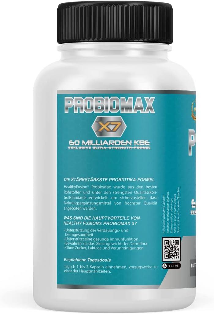Healthy Fusion Probiotic 60 Billion KBE | Broad Spectrum Formula ...