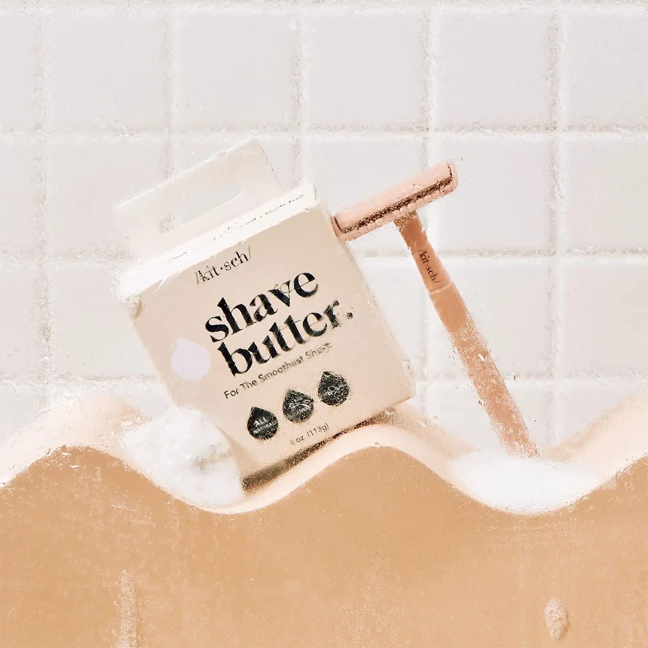 Kitsch Smooth Shave Butter - Smoothing Shave Butter for Sensitive Skin ...