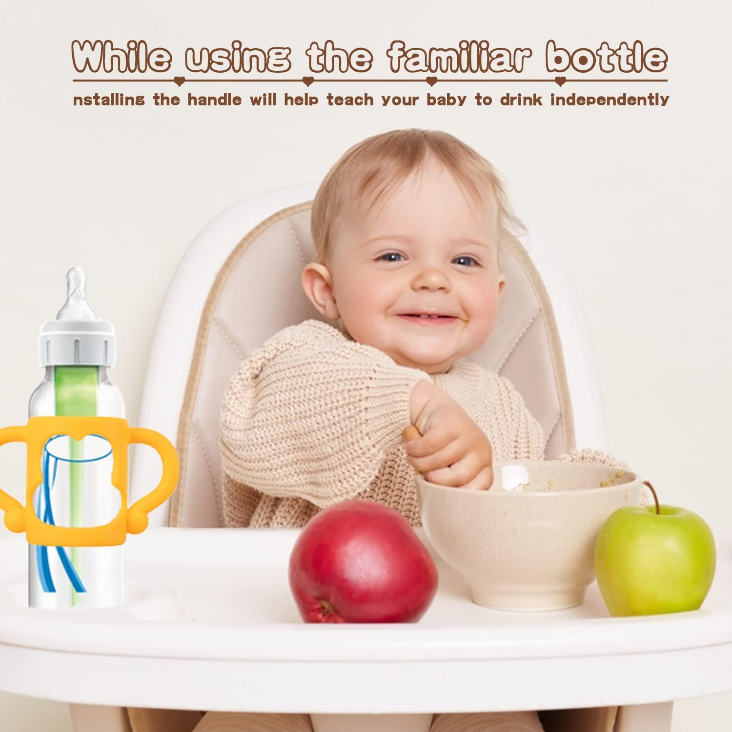 3-Pack Dr. Brown Baby Bottle Handles - Easy Grip Universal Design - BPA ...