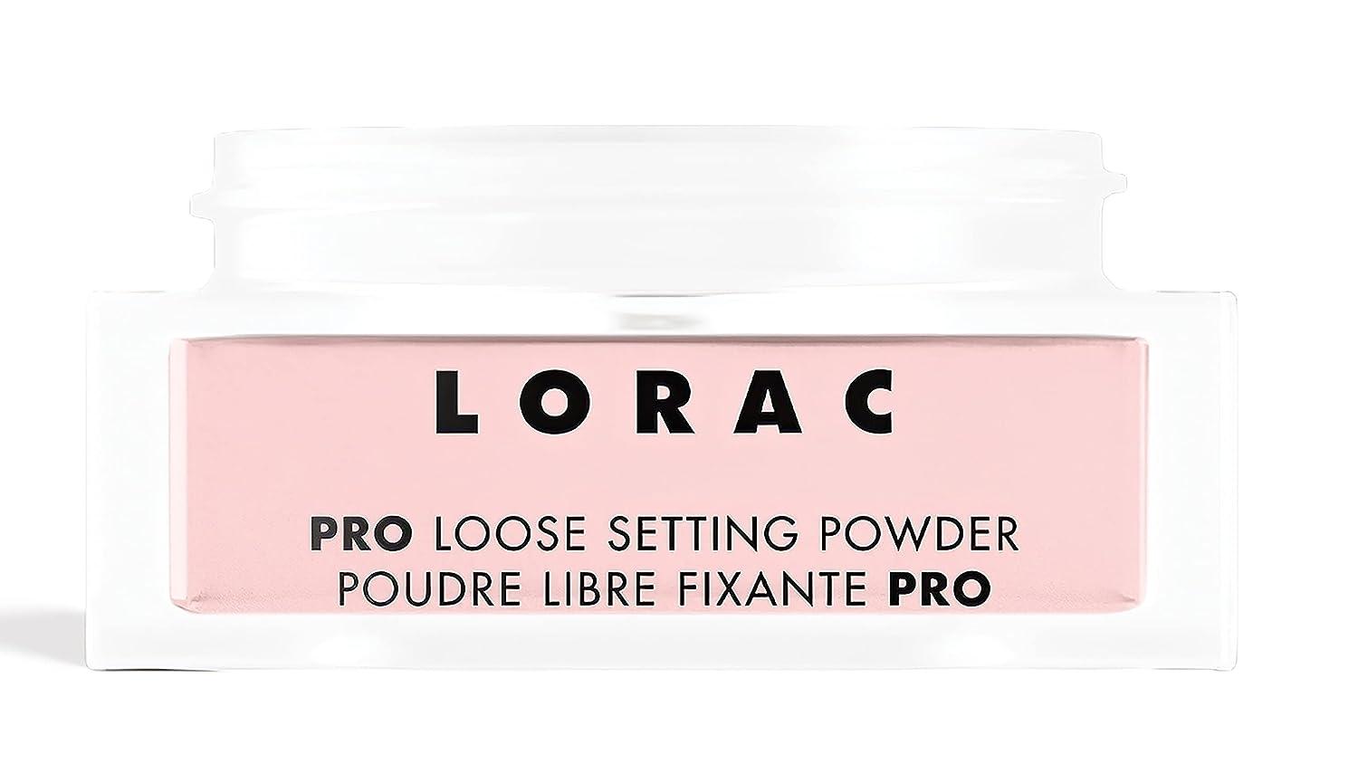 LORAC PRO Loose Flawless Setting Powder - Soft Rose | Long-lasting ...