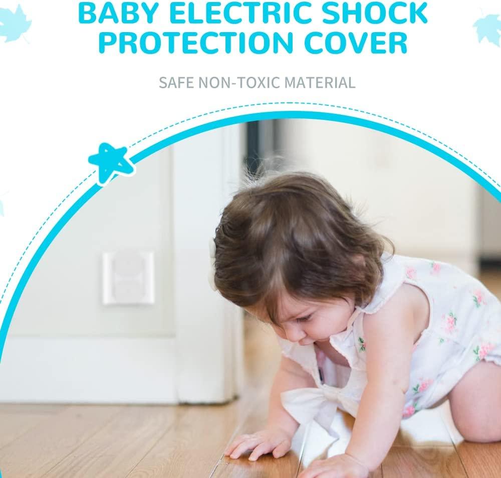 Child Proof Outlet Plug Covers (30 Pack) - Baby Safety Electrical ...