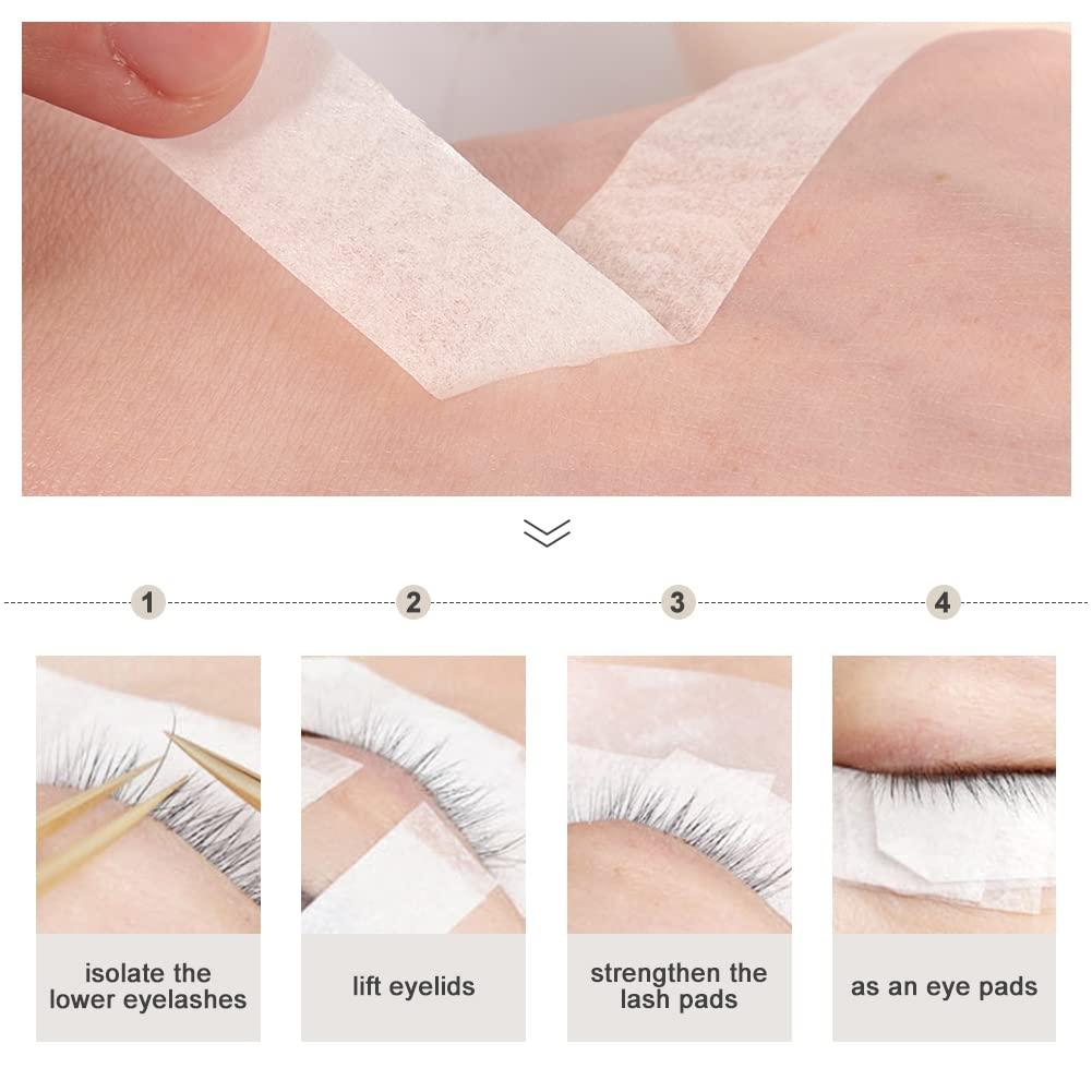 Lunamoon 10 Rolls Eyelash Tape - Premium Micropore Lash Extension ...