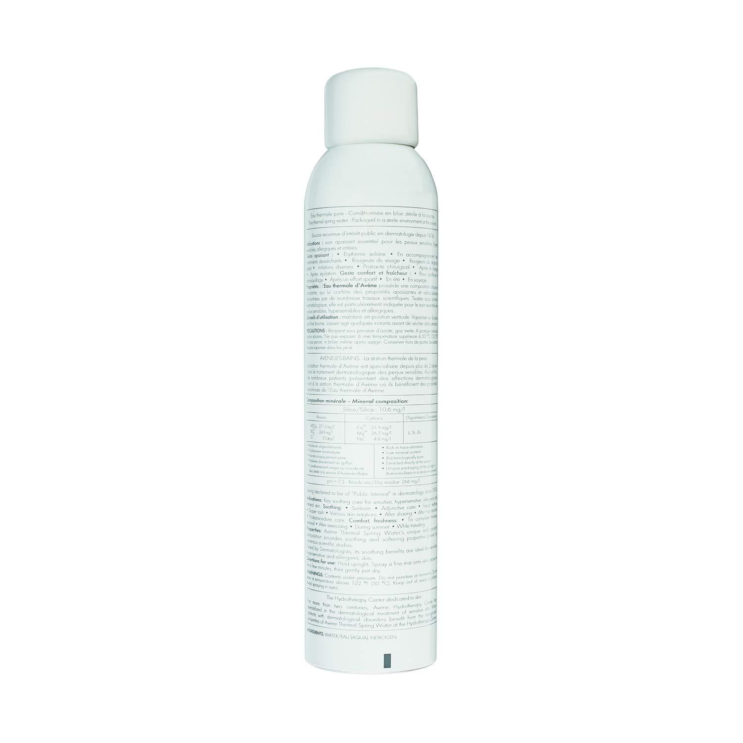 Eau Thermale Avene Thermal Spring Water 10.1 Fl Oz - Soothing Facial ...