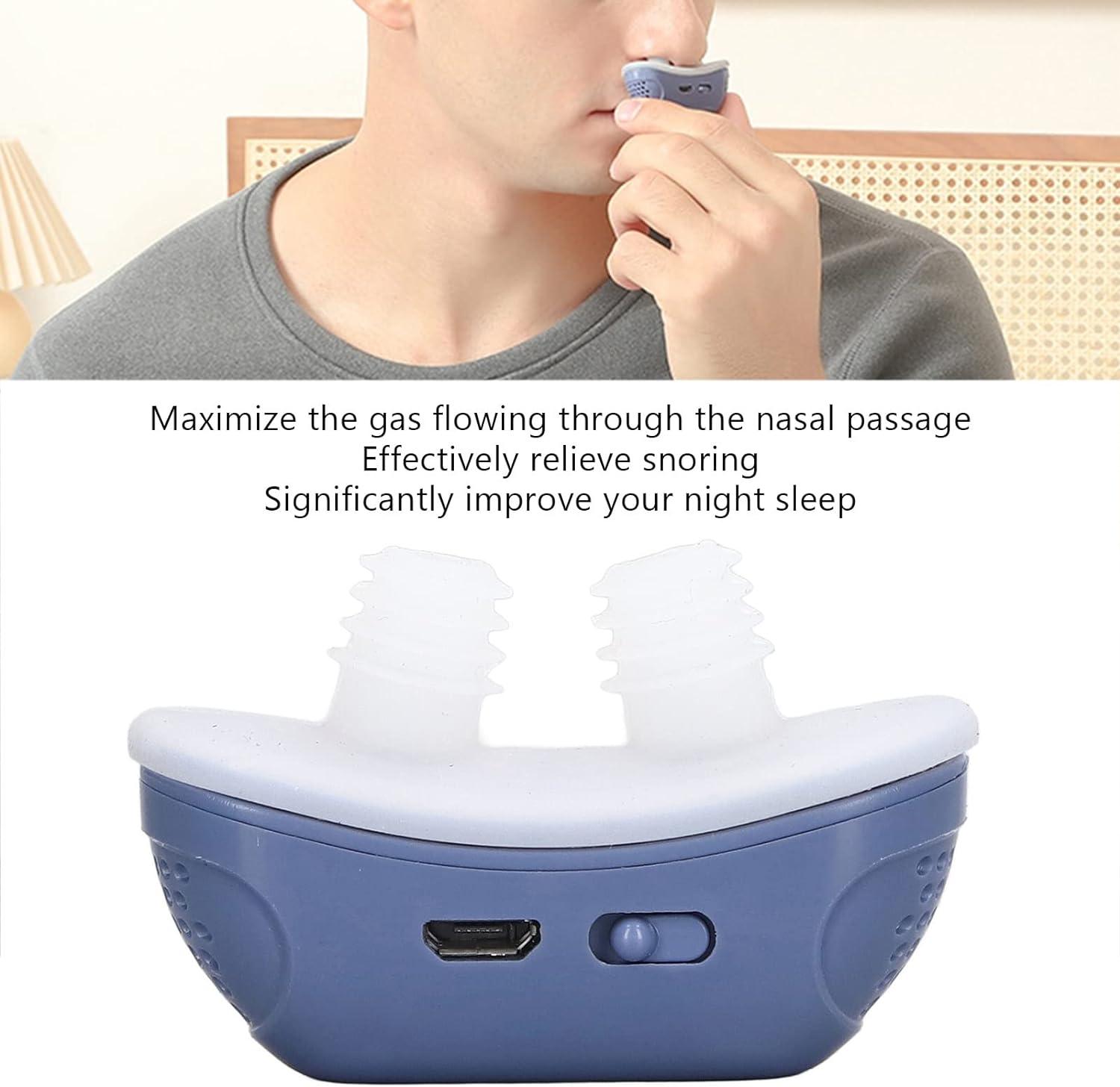 Silicone Snoring Nasal Vents Plugs for Women - Blue - Nighttime Snoring ...