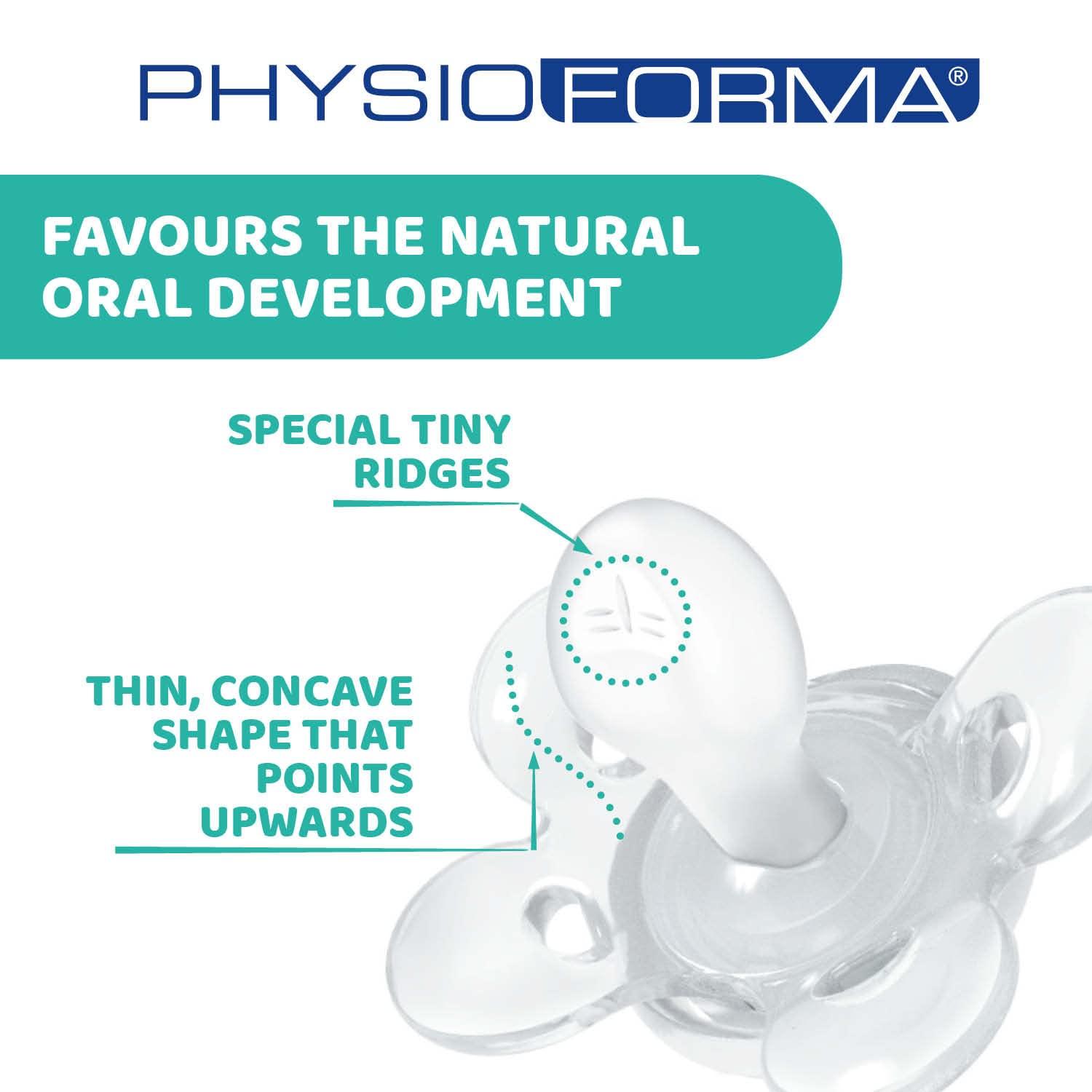 Chicco Physioforma Comfort Pacifier 6-16 Months - Silicone Sucker for ...