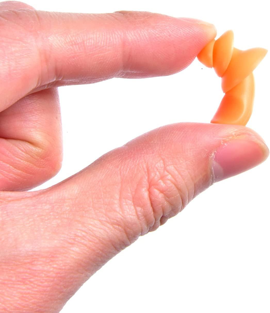 Corded Reusable Silicone Ear Plugs - 20 Pairs with String, Blue - Noise ...