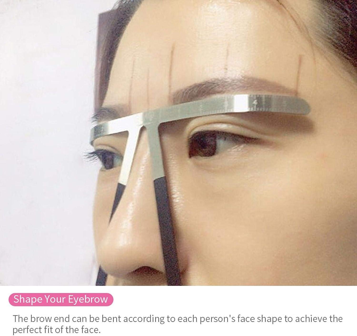 3-Point Eyebrow Ruler Stencils for Permanent Tattooing - Reusable ...