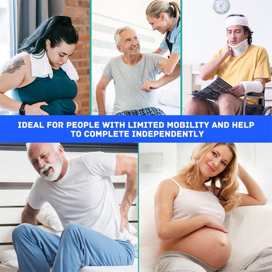 15.5-Inch Comfort Wipe Toilet Paper Aid for Restricted Mobility | WC ...