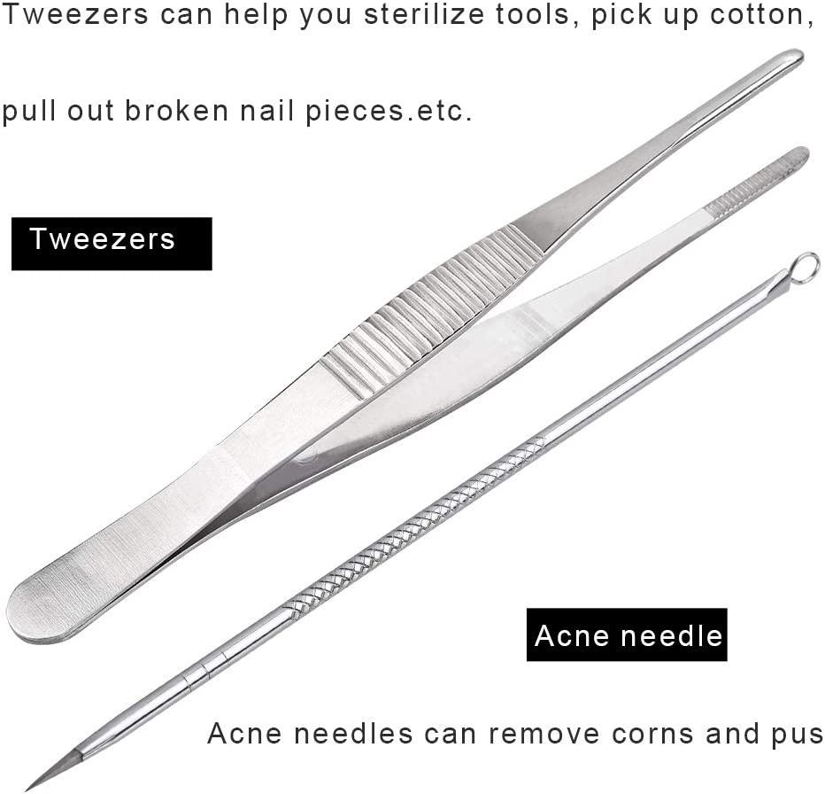 Premium 8Pcs Ingrown Toenail Tools Kit for Nail Treatment - Correction ...