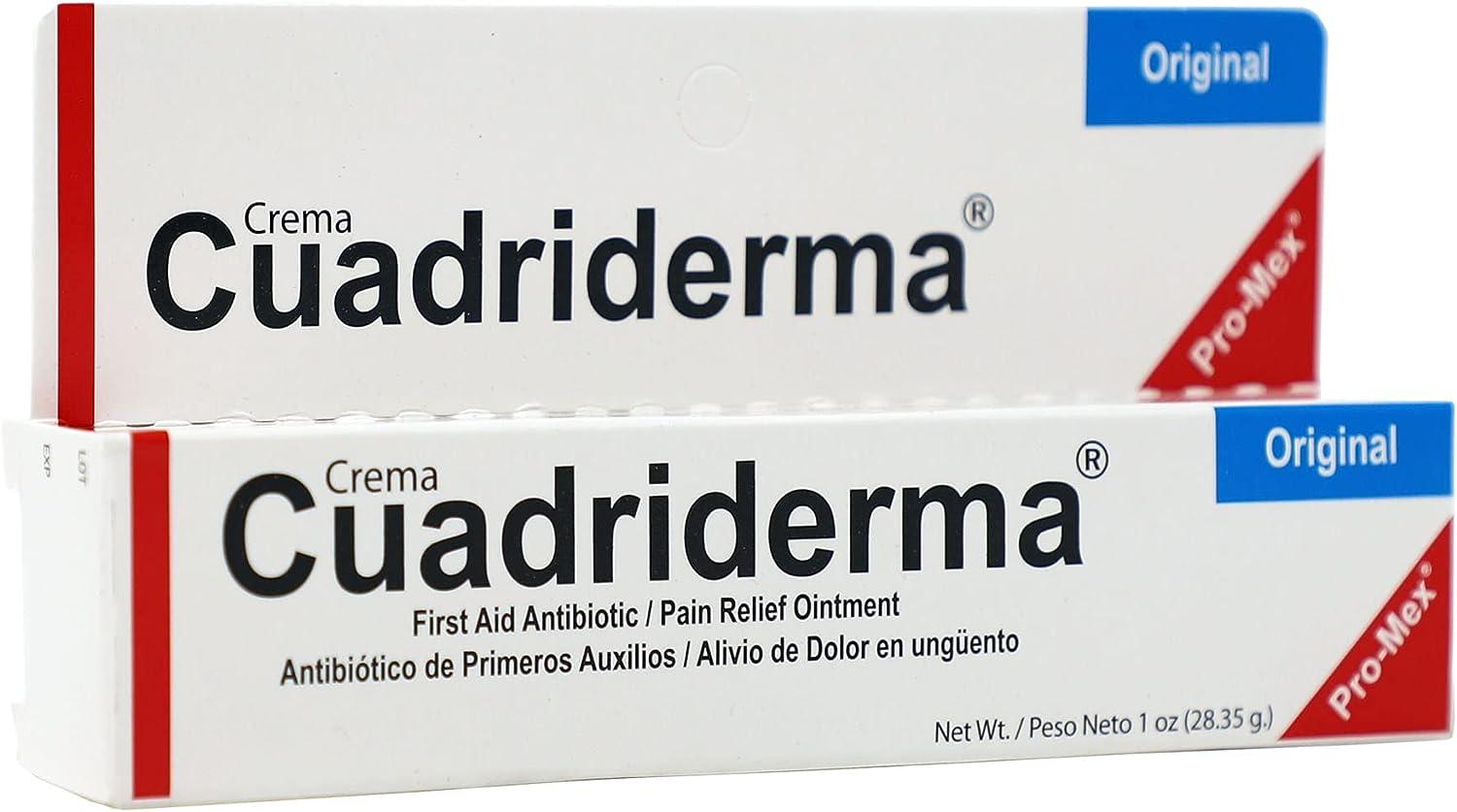 Cuadriderma Original Antibiotic Ointment for Minor Cuts and Burns - 1 ...
