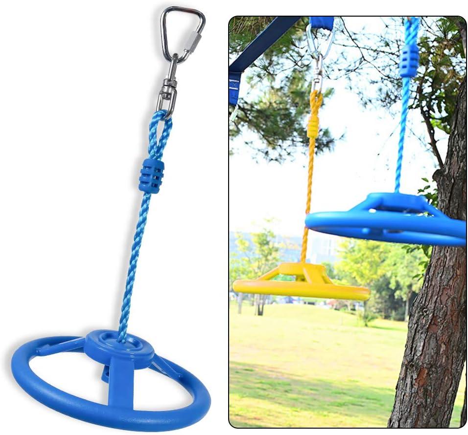 OYOCOOL Ninja Wheel Obstacle for Kids and Adults - 360 Degrees Rotating ...