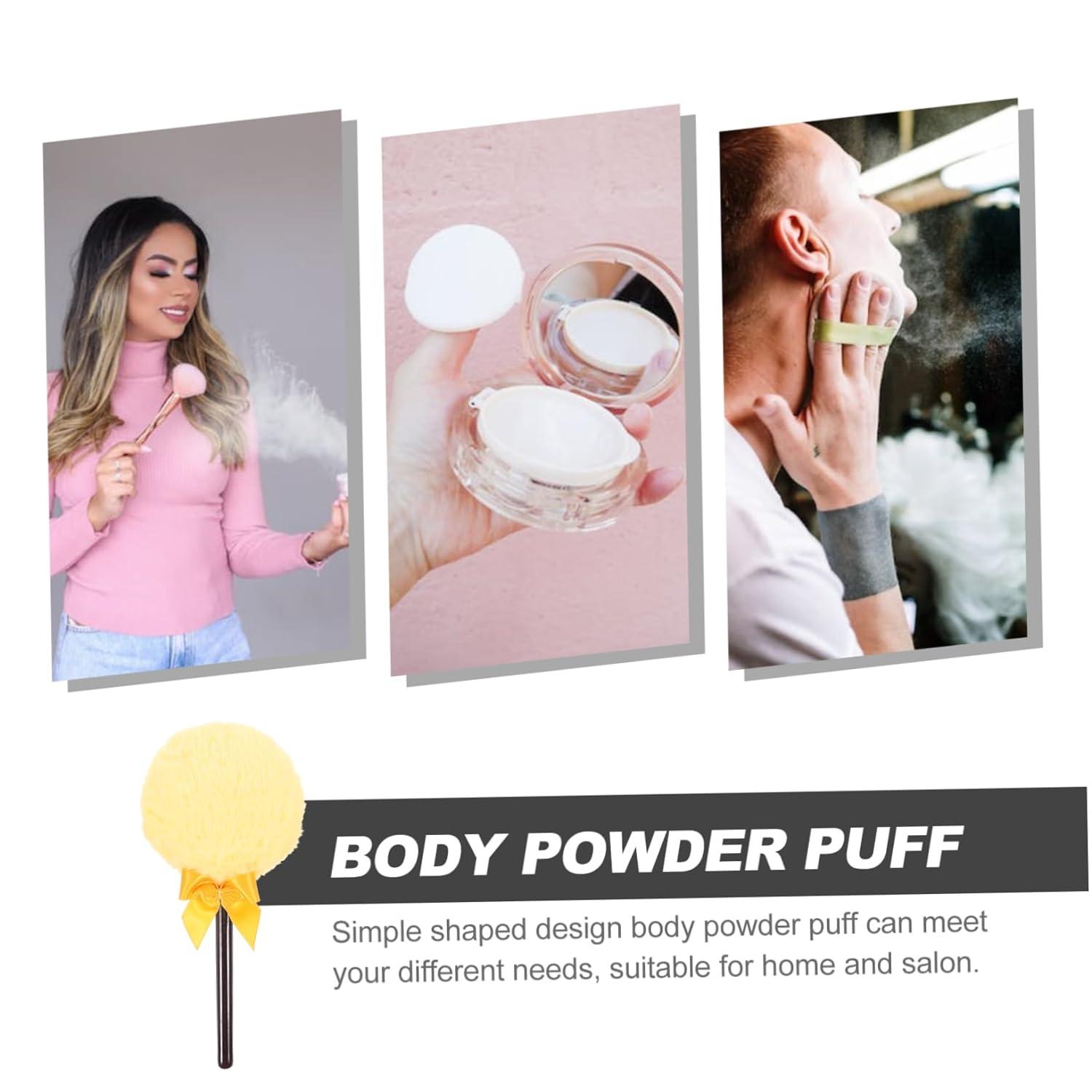 Powder Puff Face & Body Sponge - Super Soft Makeup Applicator for ...