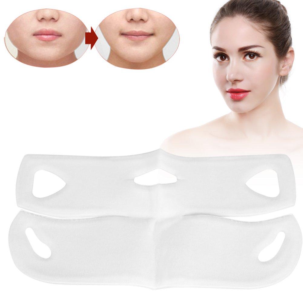 10-Piece V-Shape Face Mask Set | Lifting Neck & Chin Anti-Aging ...