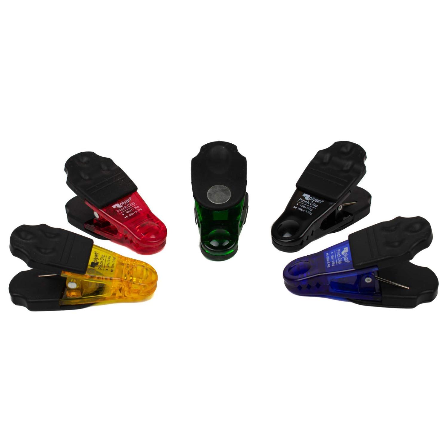 Rolyan Graded Pinch Exerciser Kit for Hand & Finger Rehab - 5 Pinchers ...