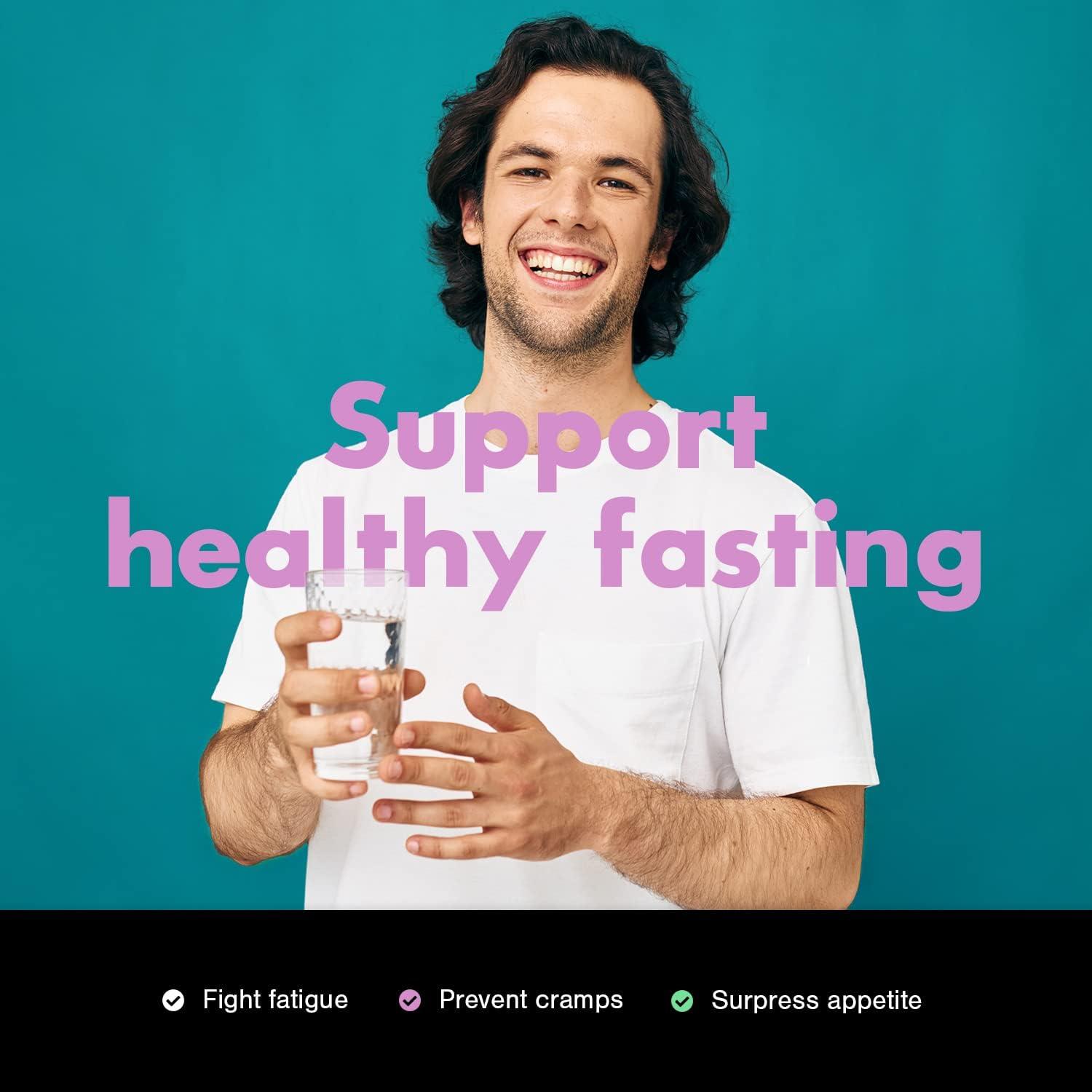 SmartFast Natural Electrolyte Powder - 140 High Strength Servings - Keto | Fasting | Paleo ...