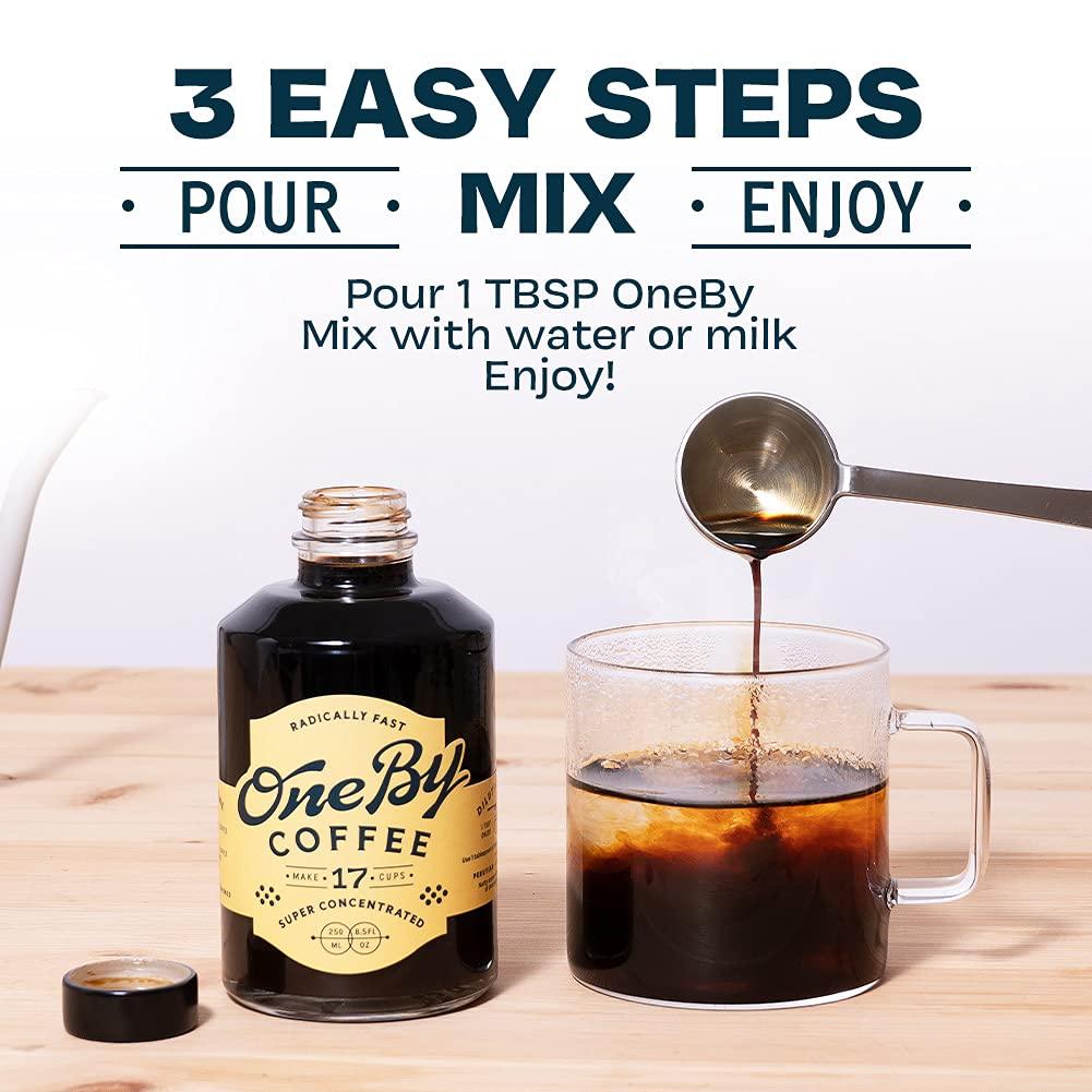 OneBy Coffee Liquid Coffee Concentrate | Peruvian Single Origin | Make ...