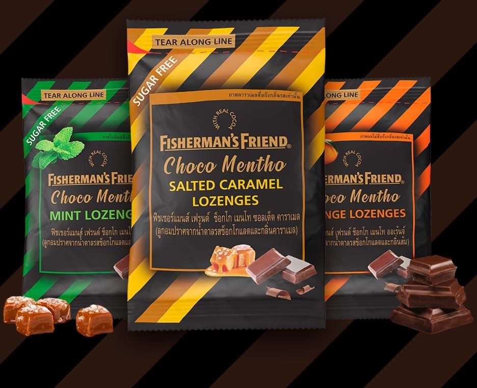 Fisherman's Friend Choco Mentho Sugar Free Lozenges Variety Set | Mint ...