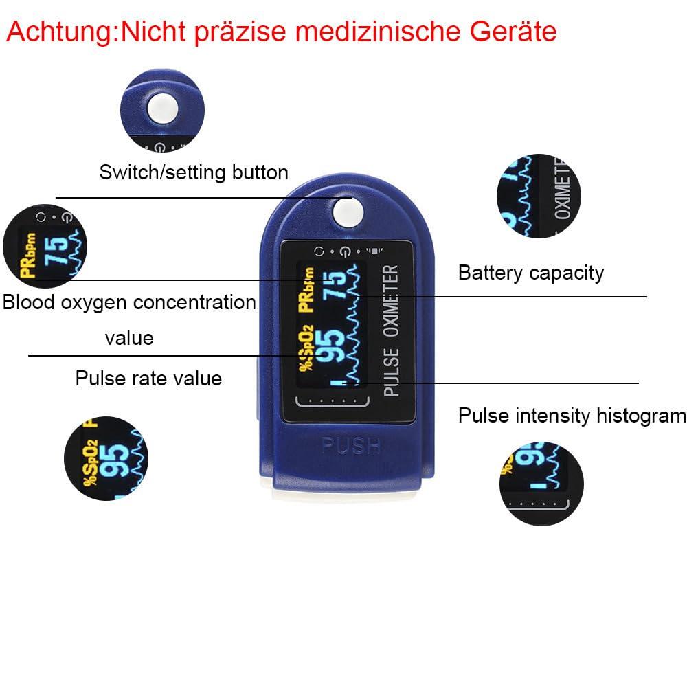 Buy LK88 TFT Finger Pulse Oximeter - Accurate Pulse & PI Measurement ...